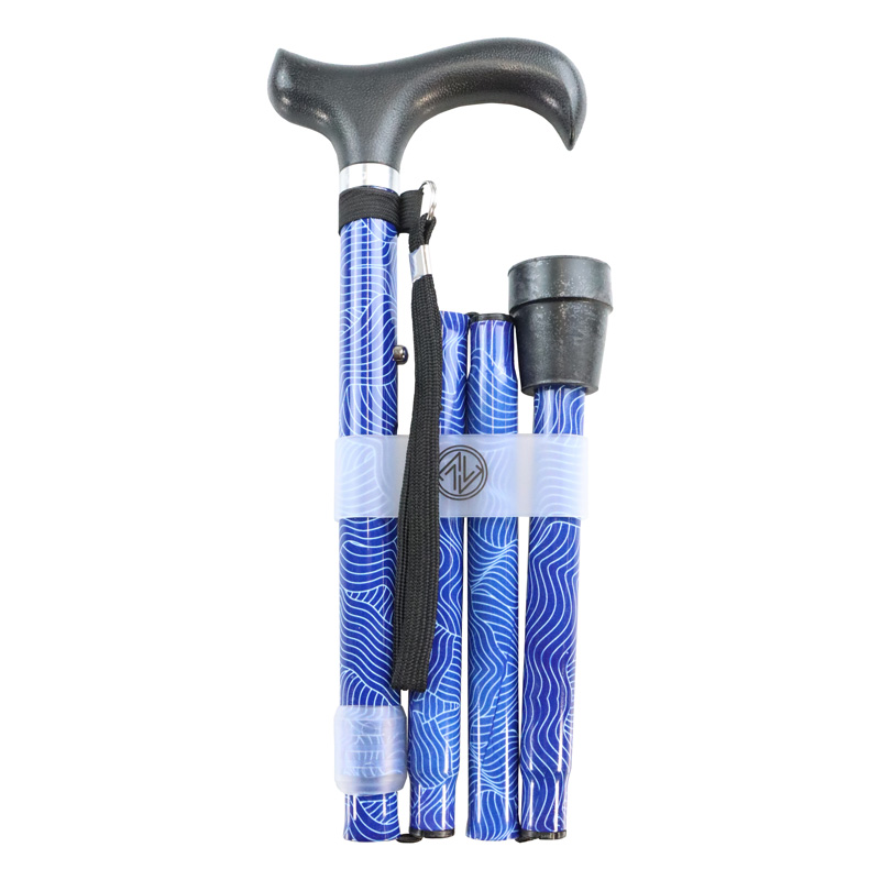 Ziggy Wave Adjustable Walking Stick | Health and Care