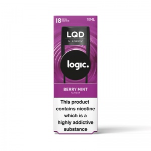 Logic LQD Berry Mint E-Liquid (18mg) | Health and Care
