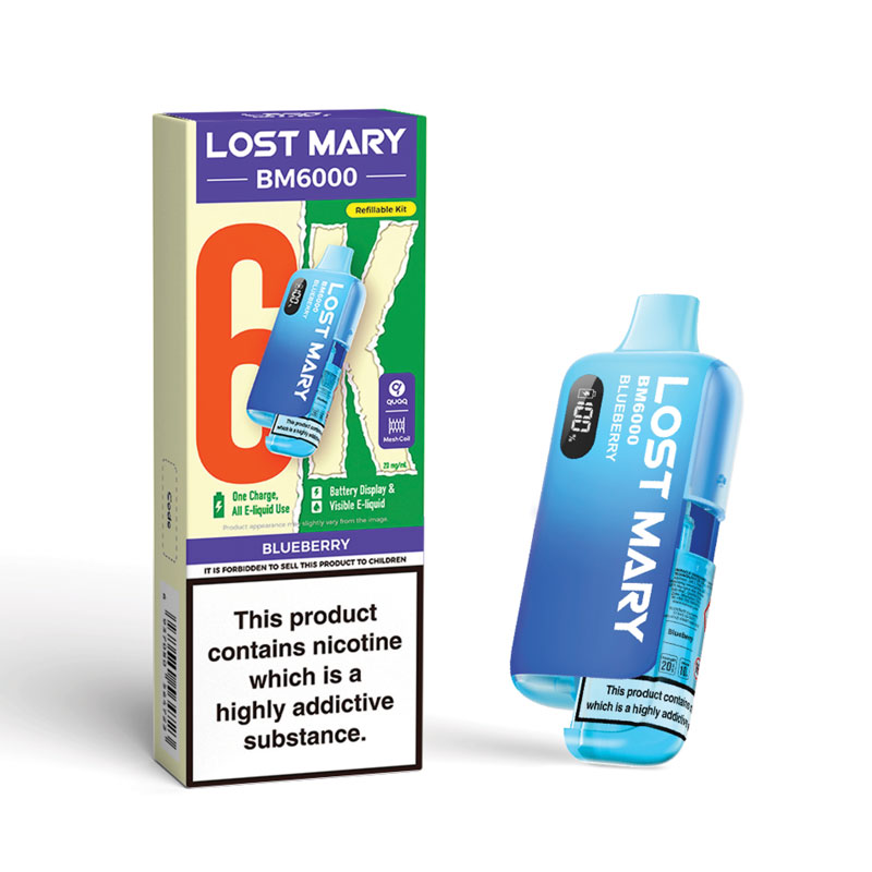 Lost Mary BM6000 Raspberry Peach Vape Kit | Health and Care