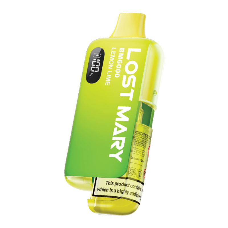 Lost Mary BM6000 Lemon Lime Refill Pod | Health and Care