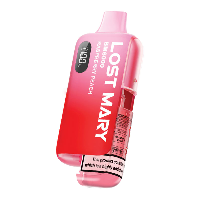 Lost Mary BM6000 Raspberry Peach Vape Kit | Health and Care