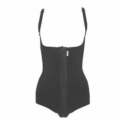 Macom High-Back Compression Girdle (Black) | Health and Care