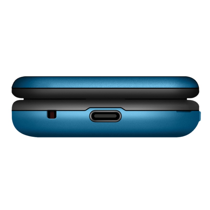 Maxcom Comfort MM828 Blue Clamshell Phone | Health and Care