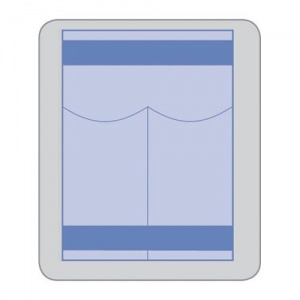 Medline Invisishield Surgical Instrument Pouch (Matte Film) | Health ...