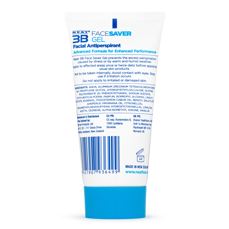 Neat 3B Face Saver Gel for Facial Sweating | Health and Care