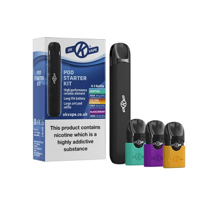 OK Vape Pod E-Cigarette Starter Kit | Health and Care
