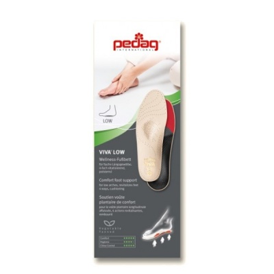 Pedag Viva Low Flat Feet Shoe Insoles | Health and Care