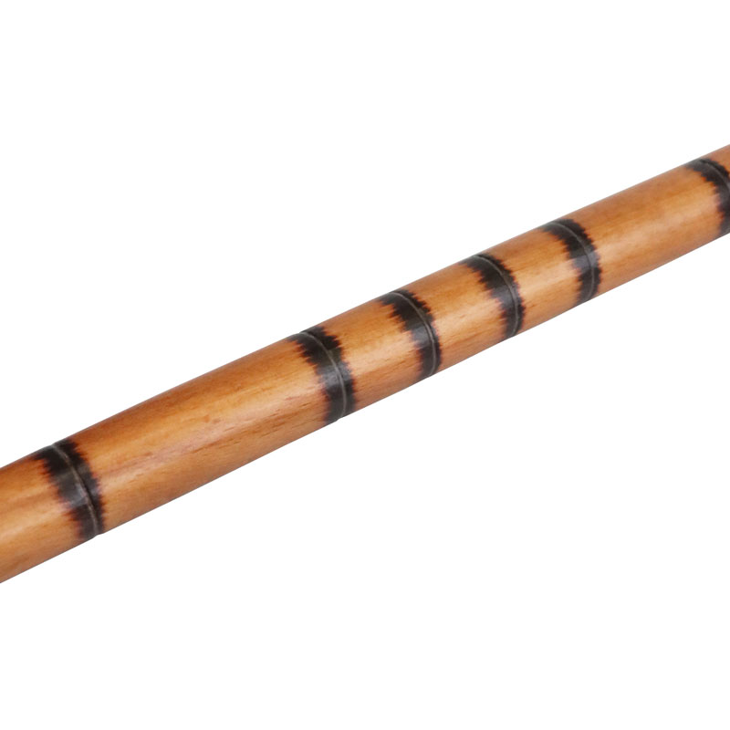 Bamboo Ringed Acacia Crook Handle Walking Stick | Health and Care