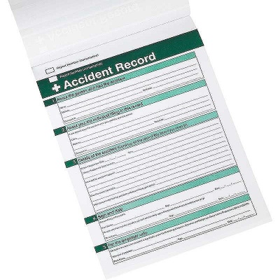 Safety First Aid Accident Book (A4) | Health and Care