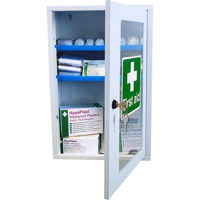 SFA Single Clear Door Cabinet (Empty) | Health and Care