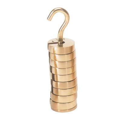 Set of Slotted Weights on Weight Holder | Health and Care