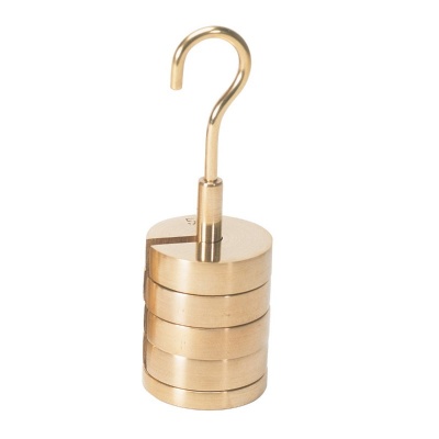 Set of Slotted Weights on Weight Holder | Health and Care
