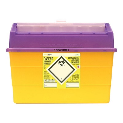Sharpsafe 24L Sharps Container Unit (15 Pack) | Health and Care