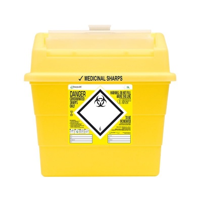 Sharpsafe 9L Sharps Container Units (20 Pack) | Health and Care