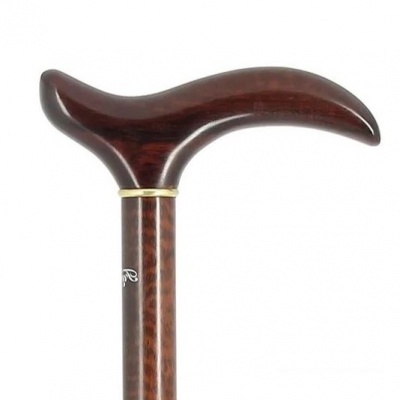 Blue Ash Cane with Chrome Fritz Handle | Health and Care