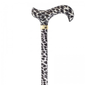 Snow Leopard Derby Walking Cane | Health and Care