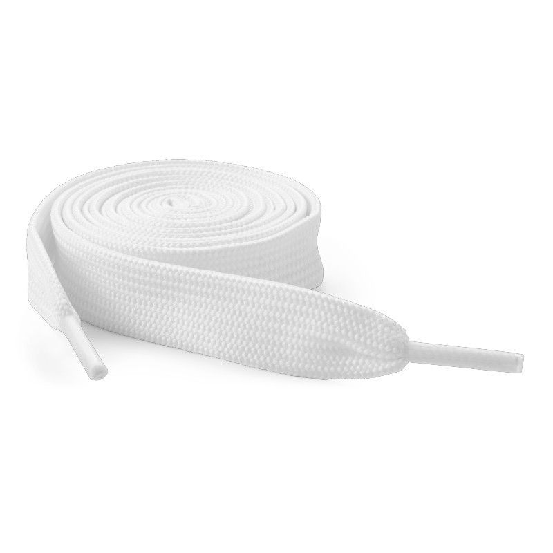 Sof Sole Flat Wide 120cm Laces (White) | Health and Care