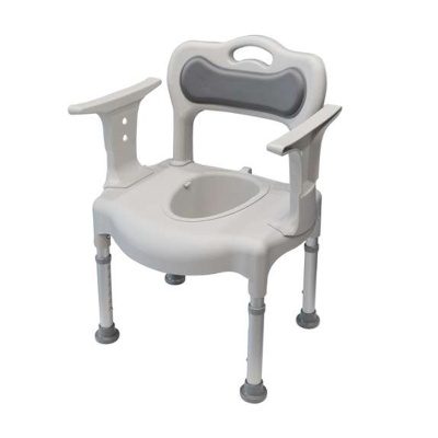 Glideabout Wheeled Commode Chair | Health and Care