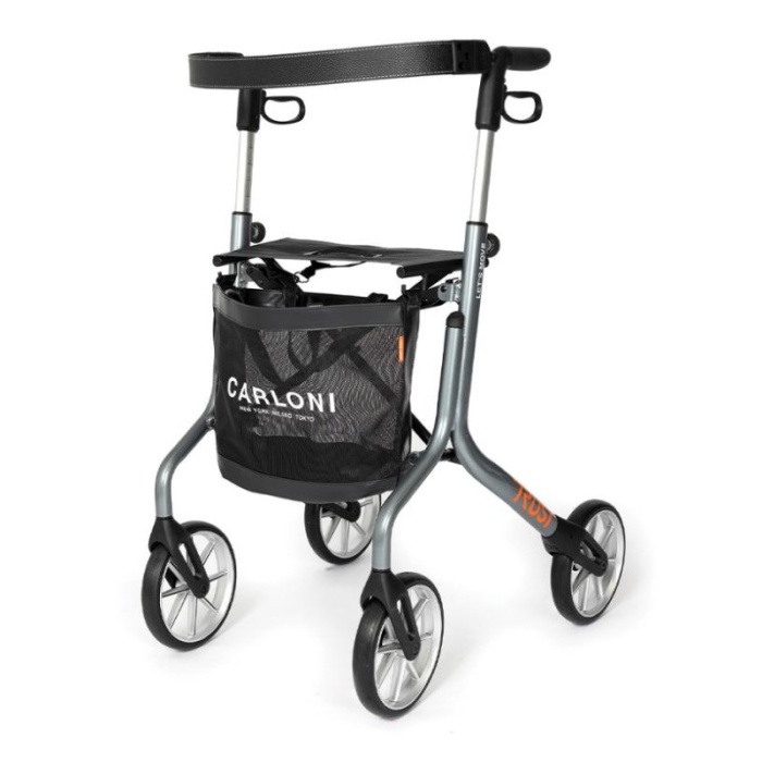 Trust Care Let's Move Rollator (Grey) | Health and Care