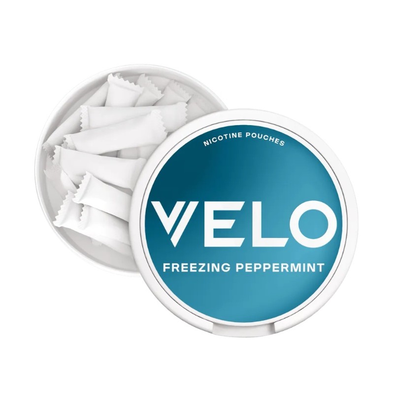 VELO Peppermint Nicotine Pouches 14mg | Health and Care