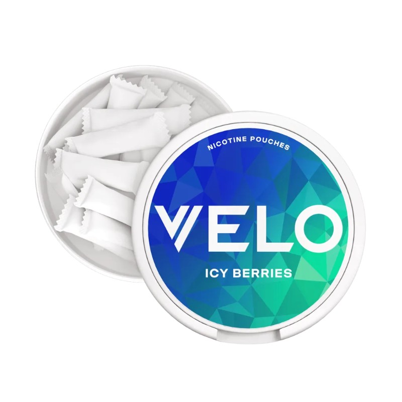 VELO Icy Berries Nicotine Pouches | Health and Care