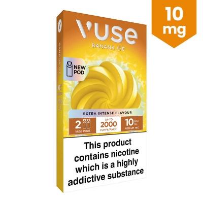 Vuse Extra Banana Ice Flavour Pods (20mg) | Health and Care