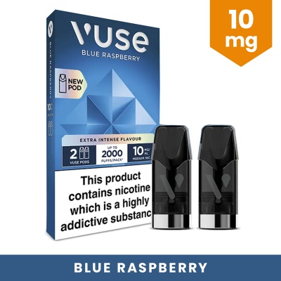 Vuse Blue Raspberry Intense Pods (20mg) | Health and Care