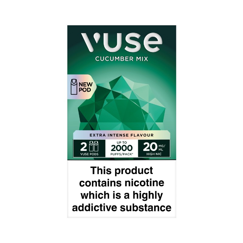 Vuse Cucumber Mix Refill Pods (20mg) | Health and Care