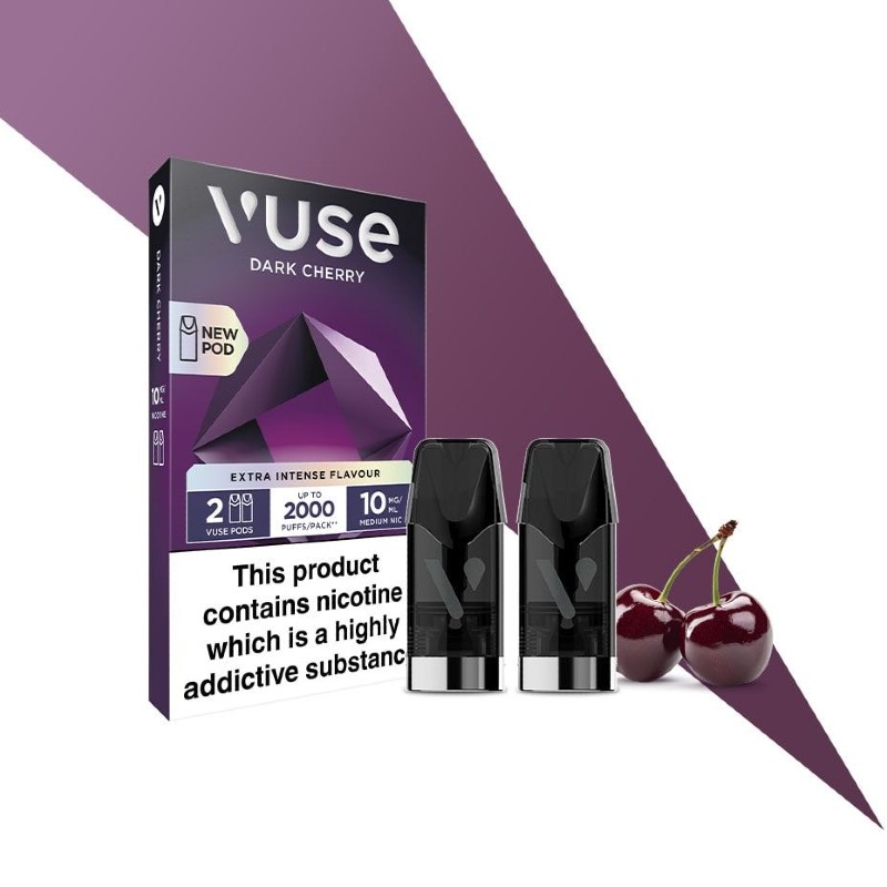 Vuse Dark Cherry Refill Pods (20mg) | Health and Care