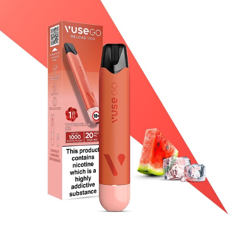 Vuse Go Reload Red Rechargeable Pen Vape | Health and Care