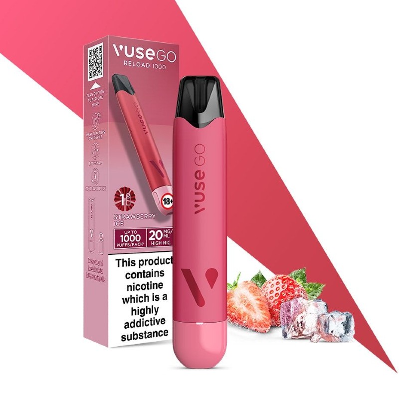 Vuse Go Reload Blue Rechargeable Pen Vape | Health and Care