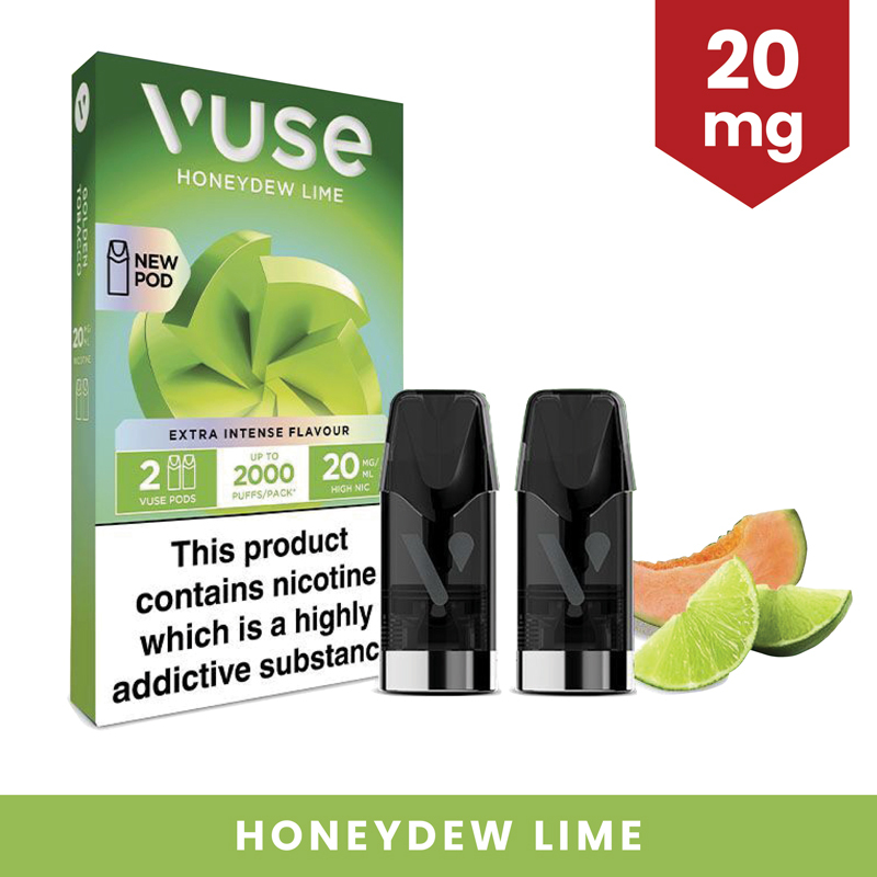 Vuse Lemon and Lime Refill Pods (20mg) | Health and Care