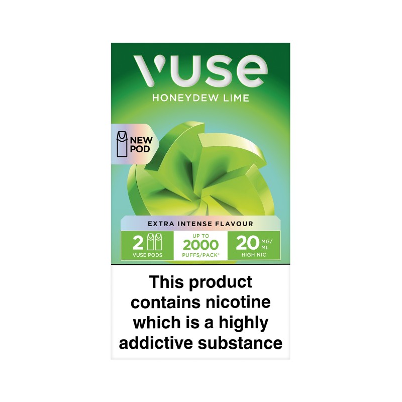 Vuse Honeydew Lime Refill Pods (20mg) | Health and Care