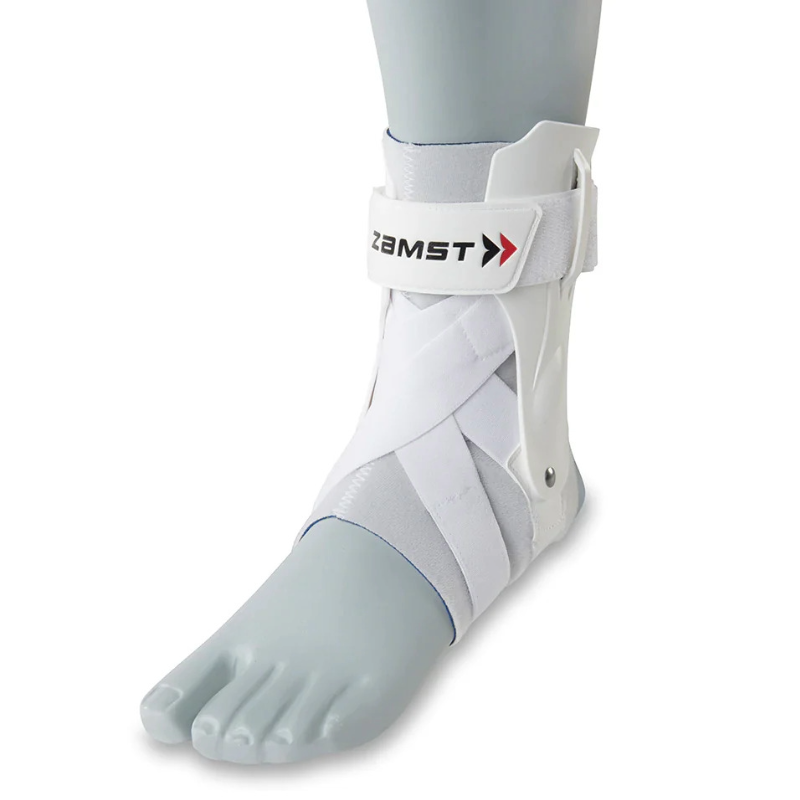 Zamst A2-DX Ankle Support Brace (White) | Health and Care
