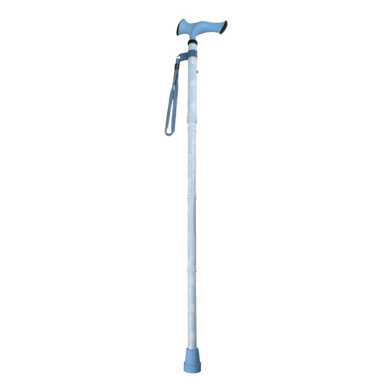 Ziggy Blue Ergonomic Handle Walking Stick | Health and Care